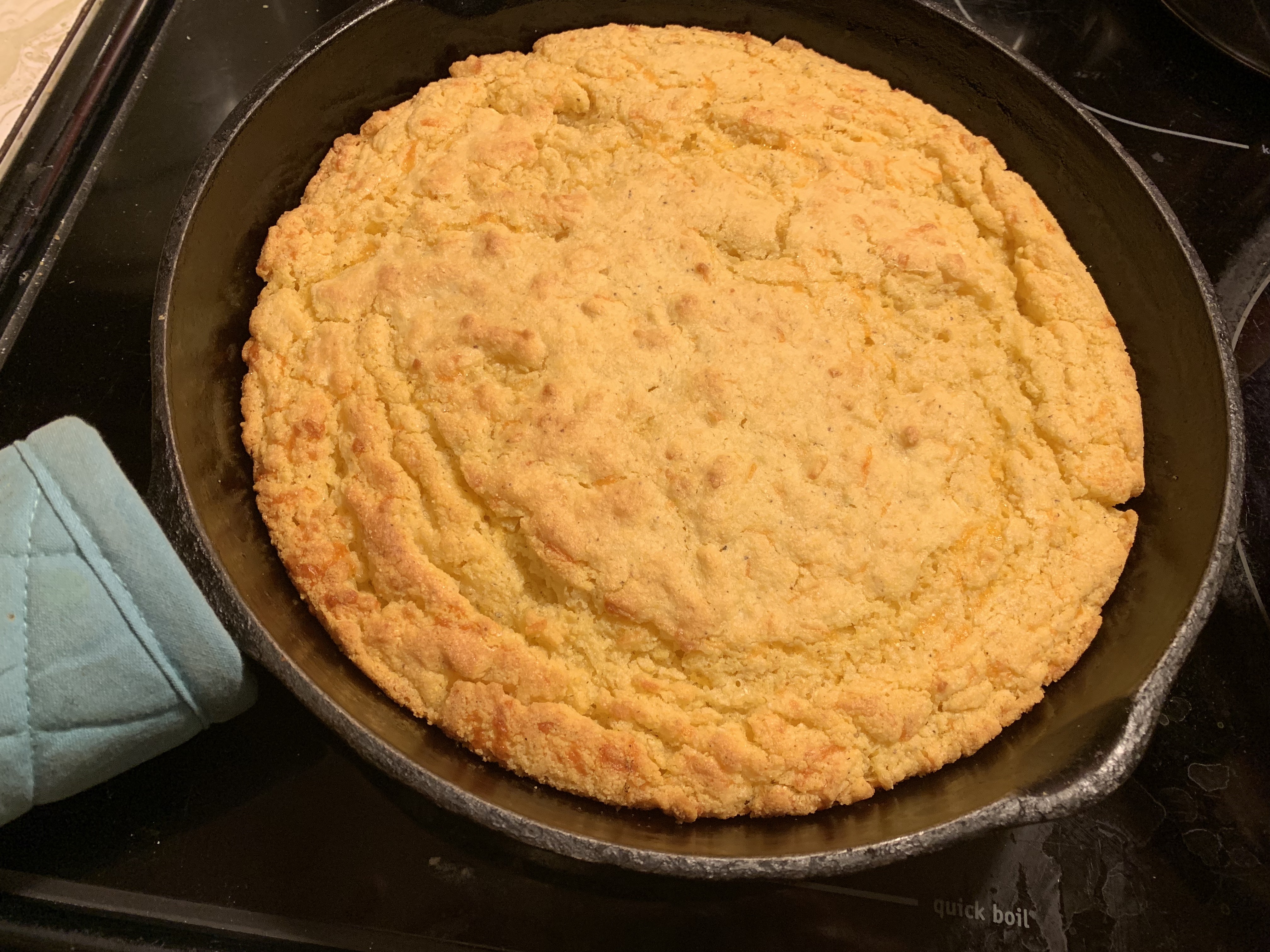 Mama's Cheesy Cornbread | ourlifefromscratchblog.com